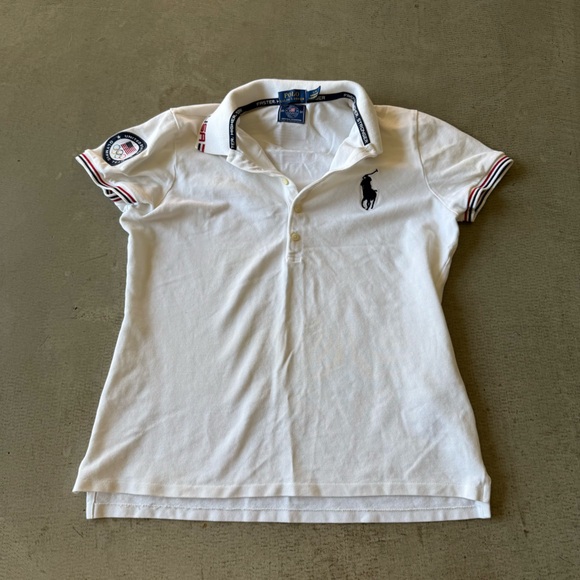 Polo Ralph Lauren | Tops | Polo Ralph Lauren Womens 26 Us Olympic Team ...